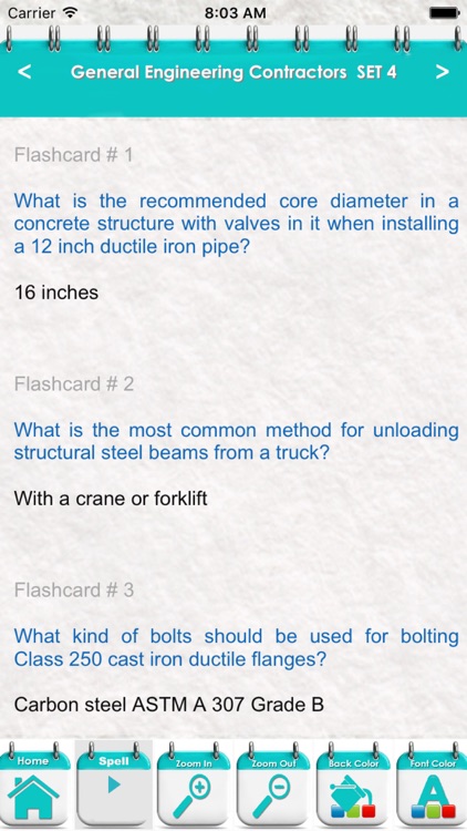 General Engineering Contractors Flashcards Ed 2017 by Fathia Najar