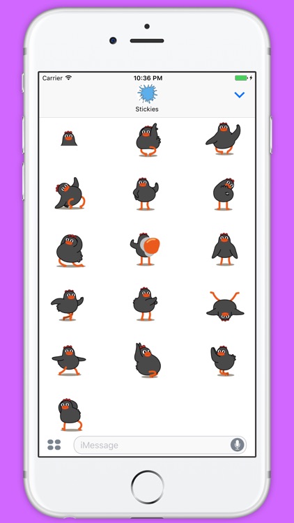 Chick Flick Animated Stickers by Corbin Brown