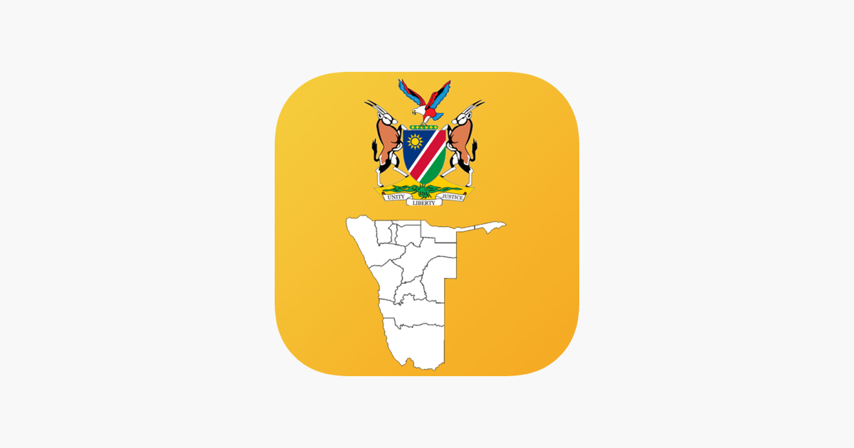 ‎Namibia Region Maps and Capitals on the App Store