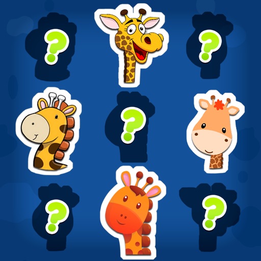 Giraffe Cards Matching Game by Jakkrid Taychagoonponggon