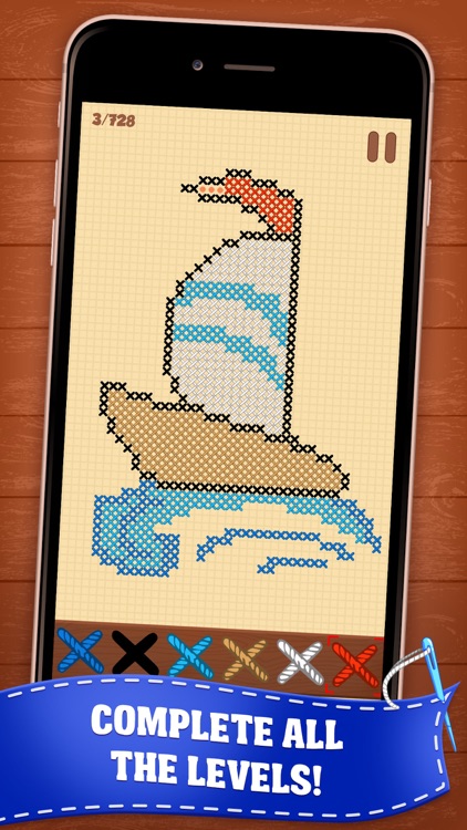 Cross Stitching Puzzle 2 by Girls Apps