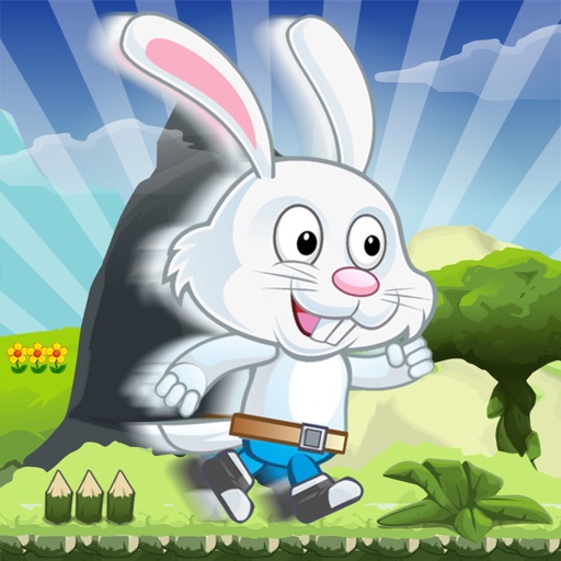 Bunny Rabbit Run - World Jungle Adventure Kids by Hiba El mysoury