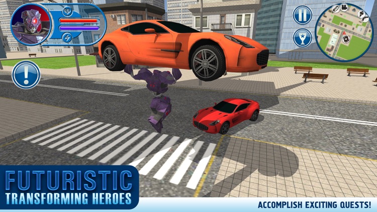 Futuristic Transforming Heroes Pro by LLC It Works
