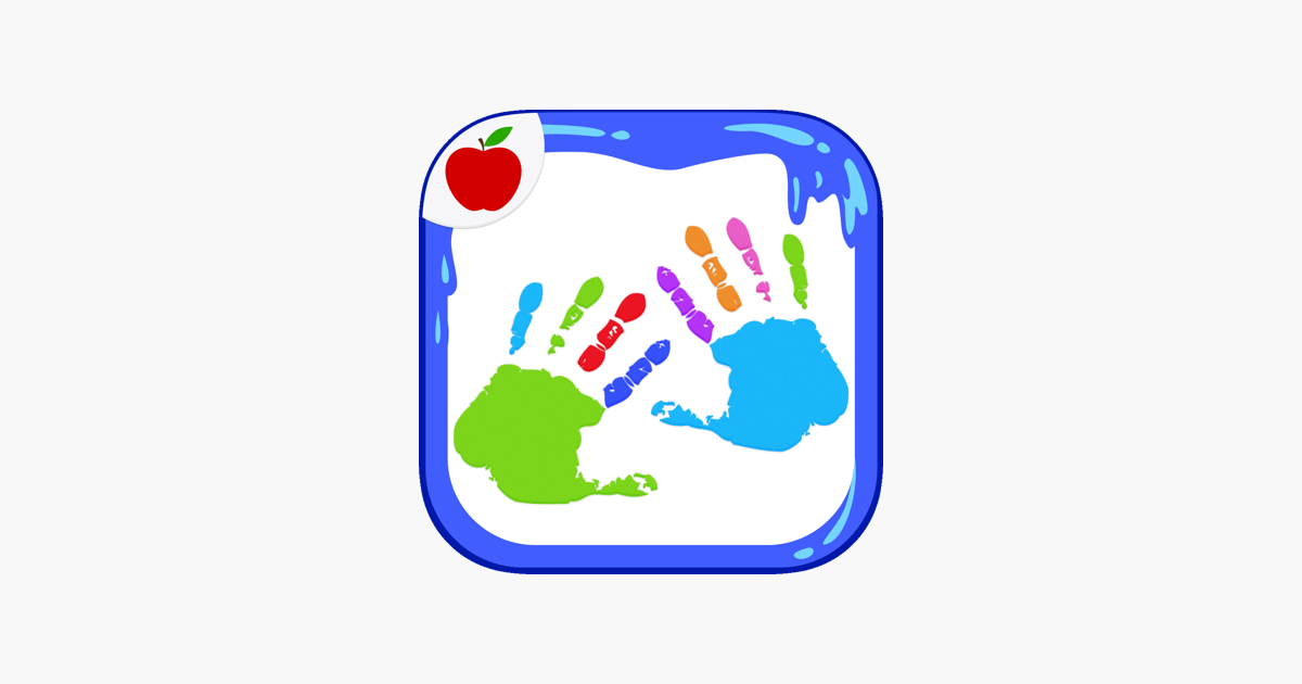 ‎Kids Finger Painting Art Game: Coloring for Kids on the App Store