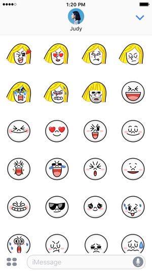 Line Sticker Moon Png