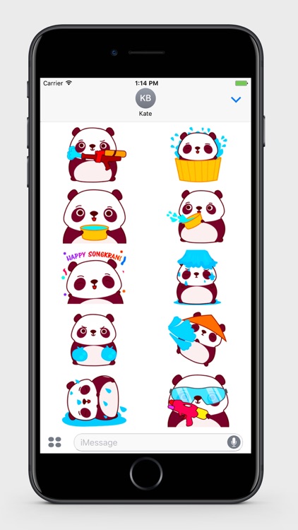 Little Panda Stickers! by Almukhan Omarov