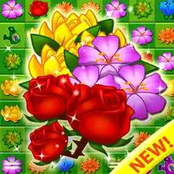 ‎Blossom Garden - Free Flower Blast Match 3 Puzzle on the App Store