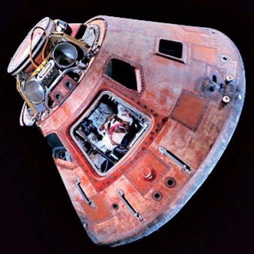 Splashdown, Apollo Command Module, 3-D (for Amber/Blue glasses) by Tech ...