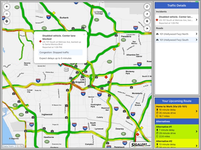 Sigalert Sf Bay Area