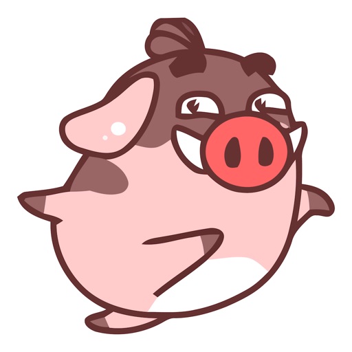 Wild Pig Animated Stickers by Carlos Solana Martinez