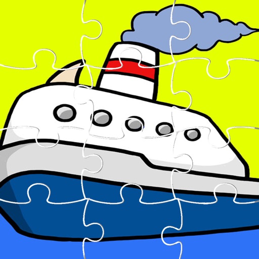 Puzzle Big Boat Games Jigsaw For Kids And Toddler by Piyawan Chamnarnchanan