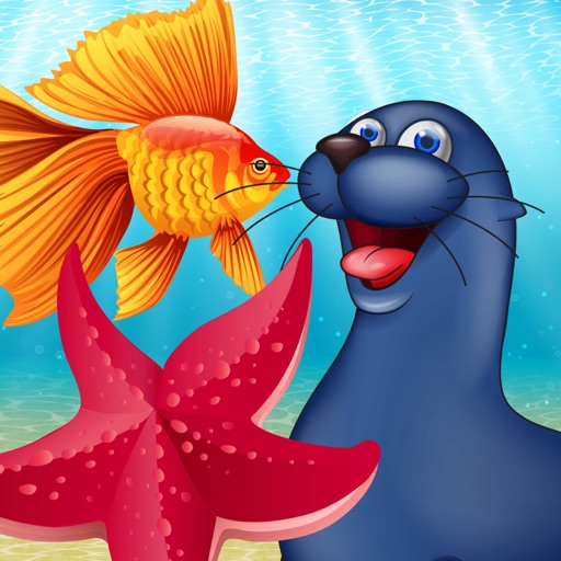 Sea Animals Early Learning Flashcards by Vishal Shah