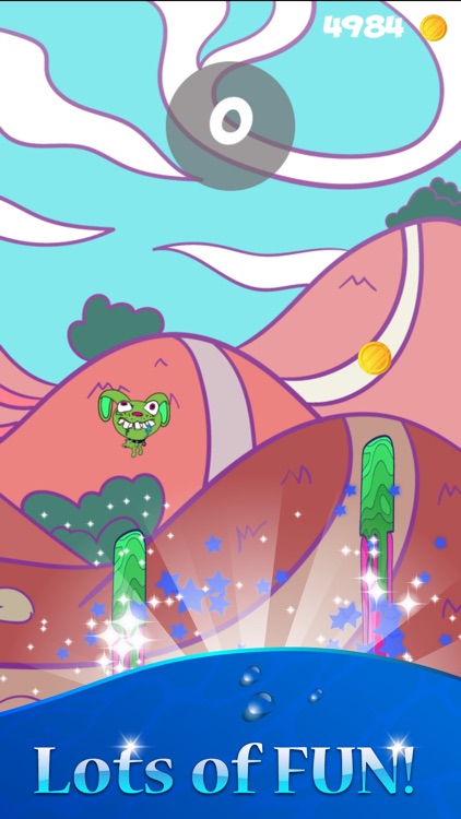 Jumpy Tiny Monsters by Karlis Gudonis