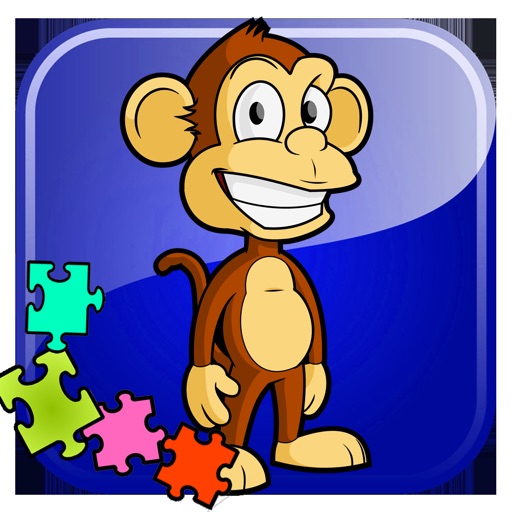 Monkey King Jigsaw Puzzle For Kids Preschool by Donlathit Boon