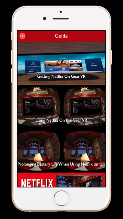 Guide Netflix Gear VR by Ringaal Studio