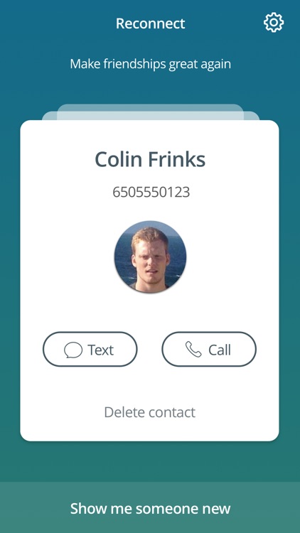Reconnect - Connect with old friends by Michael Lefco