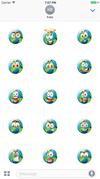 Earth Day Emoji Stickers by Pallavi Kalyanam