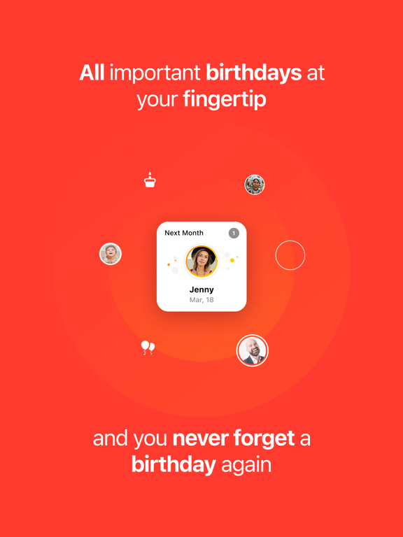 Birthday Reminder App & Widget | App Price Drops