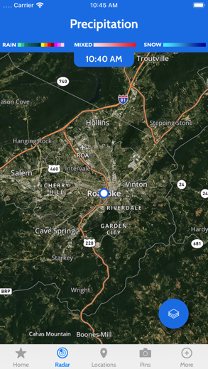 WSLS 10 Weather pour iPhone - TÉLÉCHARGEMENT DE L'APPLICATION