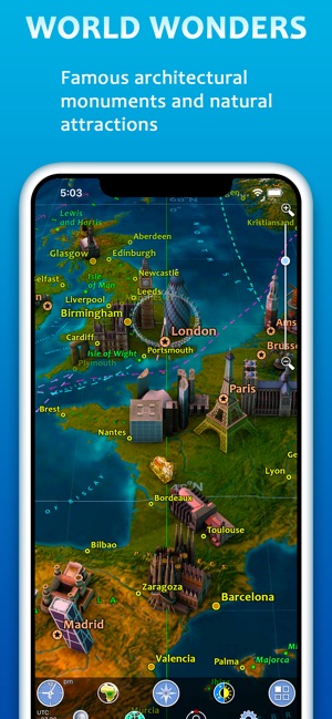 ‎Earth 3D - World Atlas in de App Store