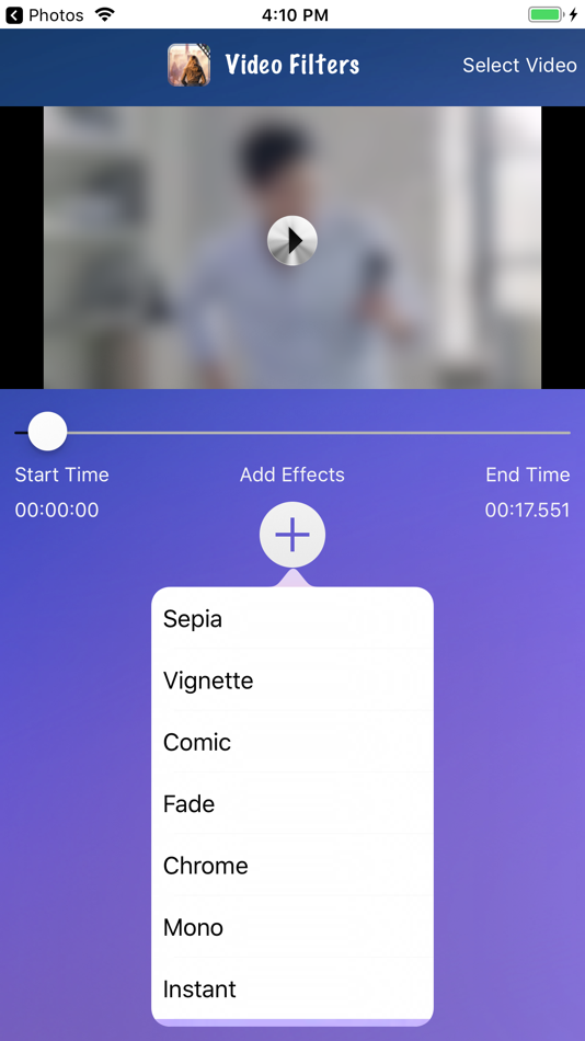 Video Effects - Video Editor by Purnima Verma - (iOS Apps) — AppAgg