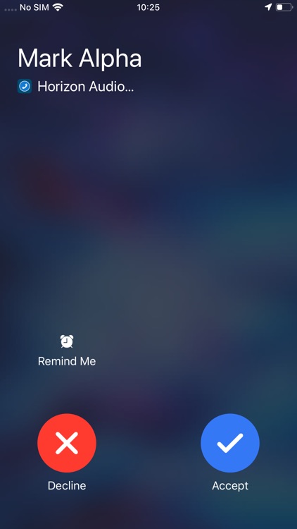 Horizon Smartphone App by Gamma
