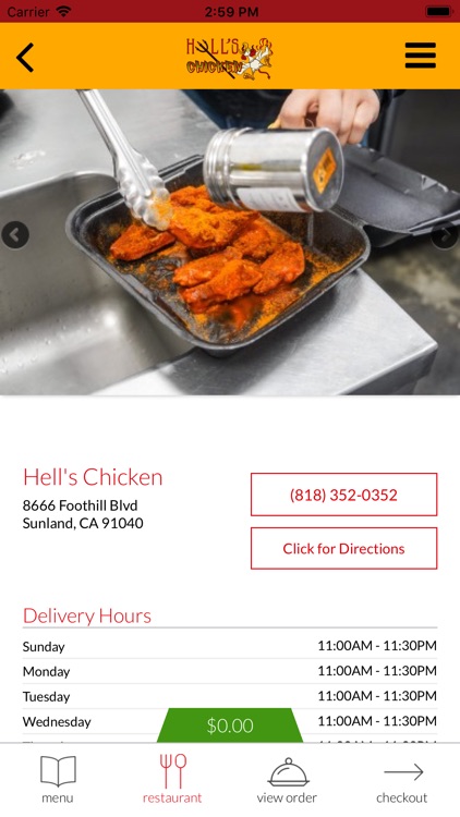 Hell's Chicken Sunland by Kingdm Technology, Inc.