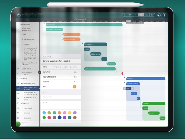 Gantt Chart Ipad Gantt Chart Template IPhone App