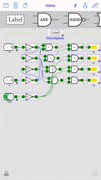 Digital Circuit Simulator Lite by Amran AlQasmi