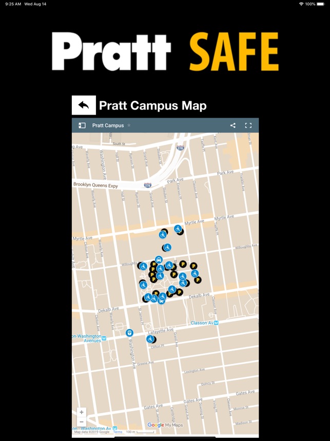 Pratt Institute Campus Map