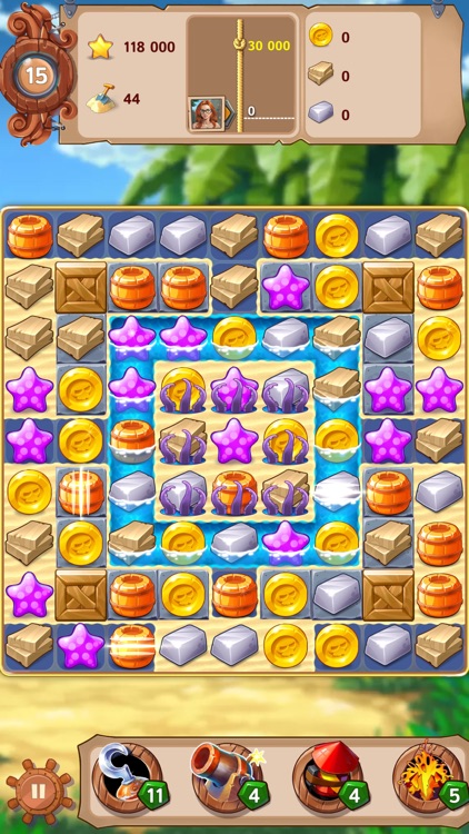 Pirates & Pearls: Match 3 Game by G5 Entertainment AB