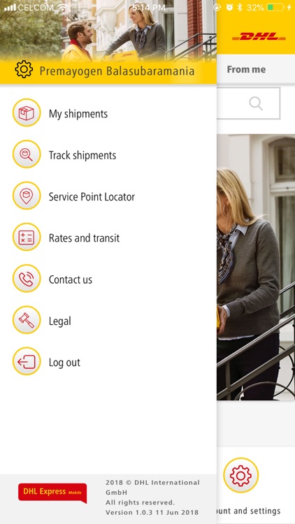 DHL Express Mobile App by DHL Express