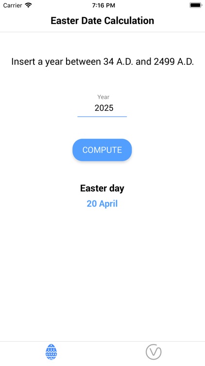 Easter Date Calculation by Savanna Nelson