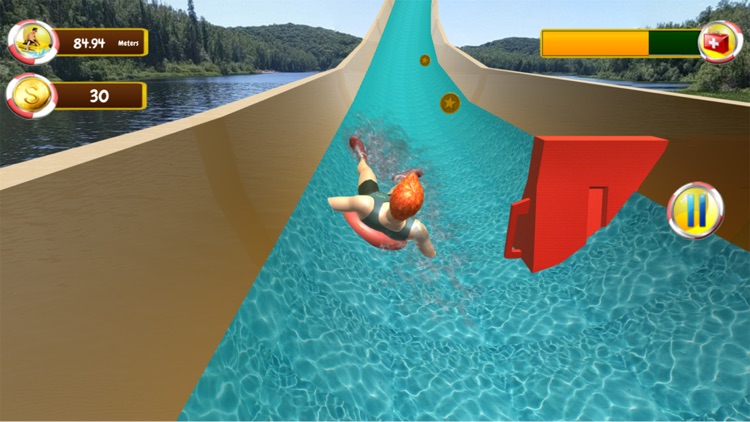 Slip And Slide On Tubing Slide by Nouman Zaka
