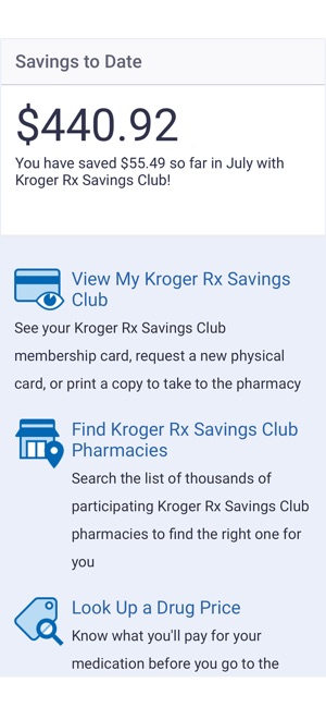 Kroger Pharmacy Prices Prescriptions
