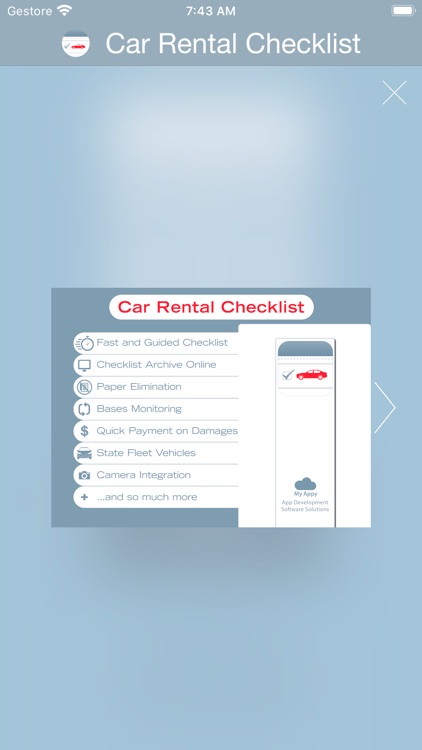 Car Rental Checklist by My Appy