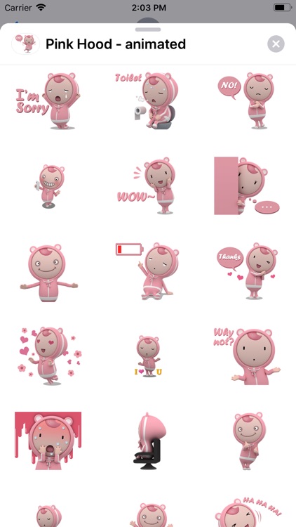 Pink Hood - animated by Sara Hundal