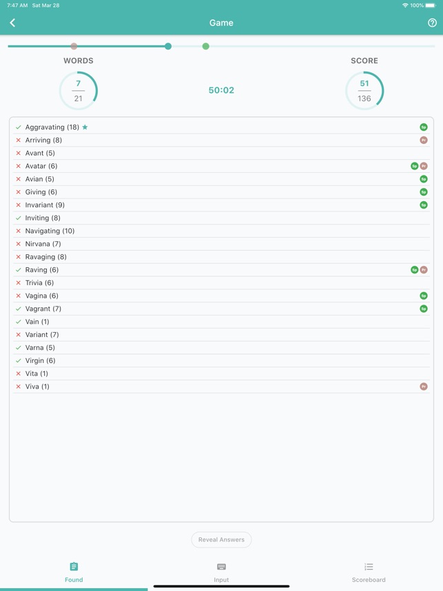 Pangrams on AppGamer.com