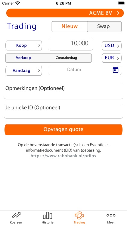Rabo Easy FX by Rabobank Nederland