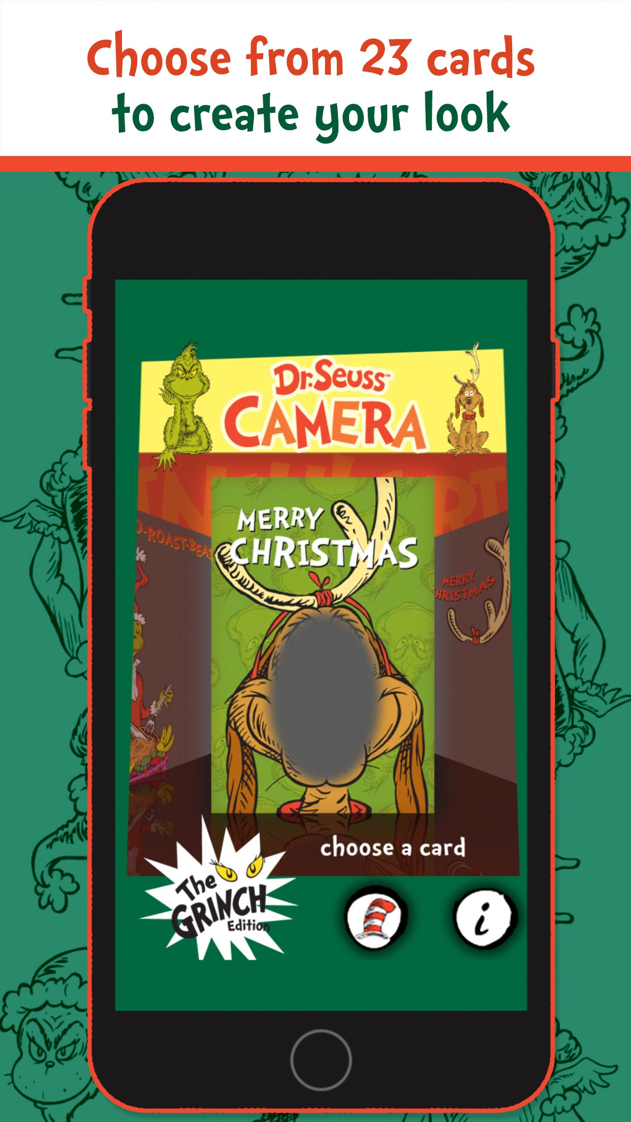Promoções do dia na App Store: Dr. Seuss Camera - The Grinch Edition ...