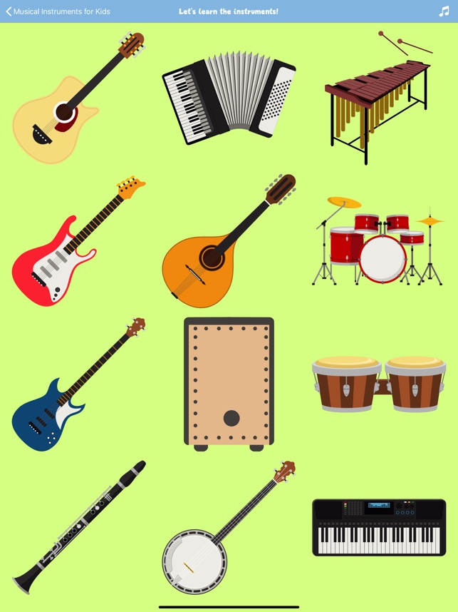 Kids Music Instruments