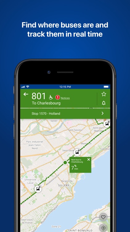 RTC’s real-time Nomade by Réseau de Transport de la Capitale