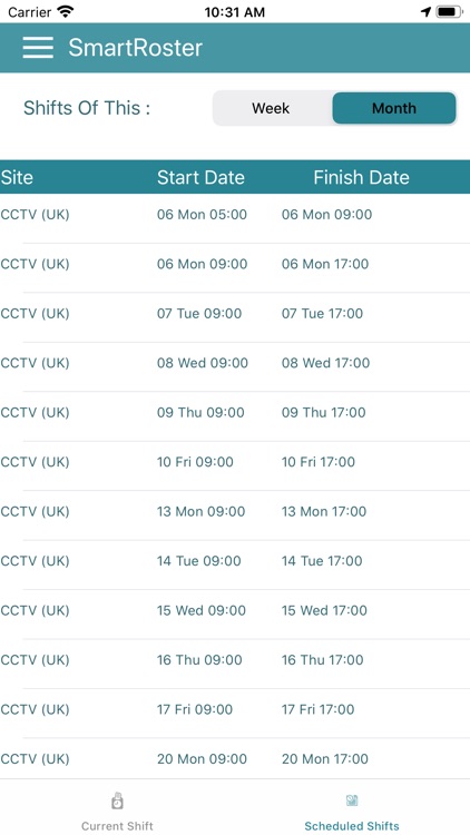 Smart Roster by Olinga Mustapha