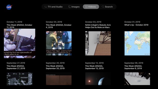 Nasa Desktop Tv