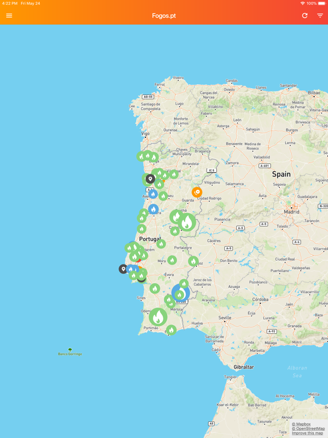 [App do dia] Fogos.pt, conheça em tempo real toda a informação sobre os ...
