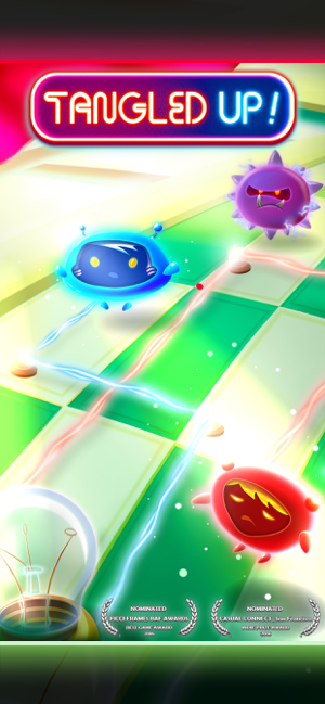 【iOS APP】Tangled Up! 來電的感覺~甜蜜的物理益智遊戲 – Dr.愛瘋 APP Navi