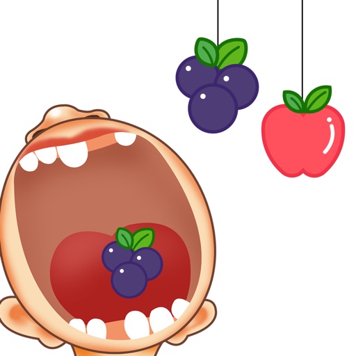 Monster eating fruit by Billy Foster