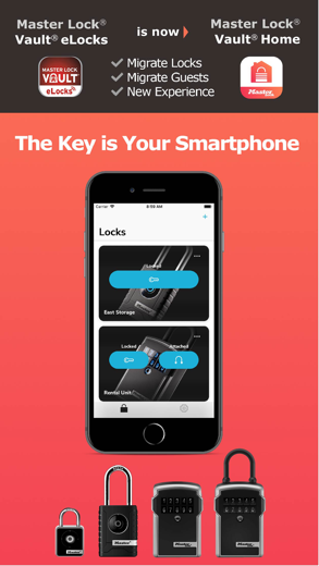 Master Lock Vault Home for iPhone - APP DOWNLOAD