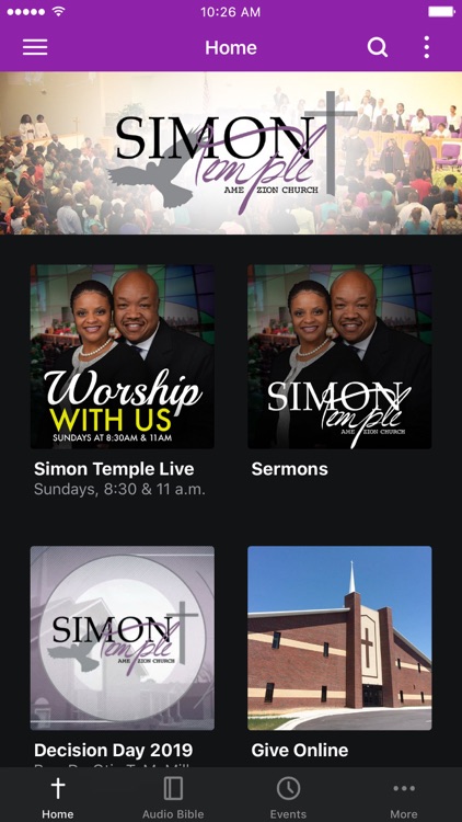 Simon Temple AMEZ Church by Simon Temple AME Zion Church
