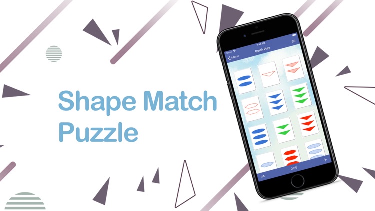 Shape Match Puzzle by Frances Farr